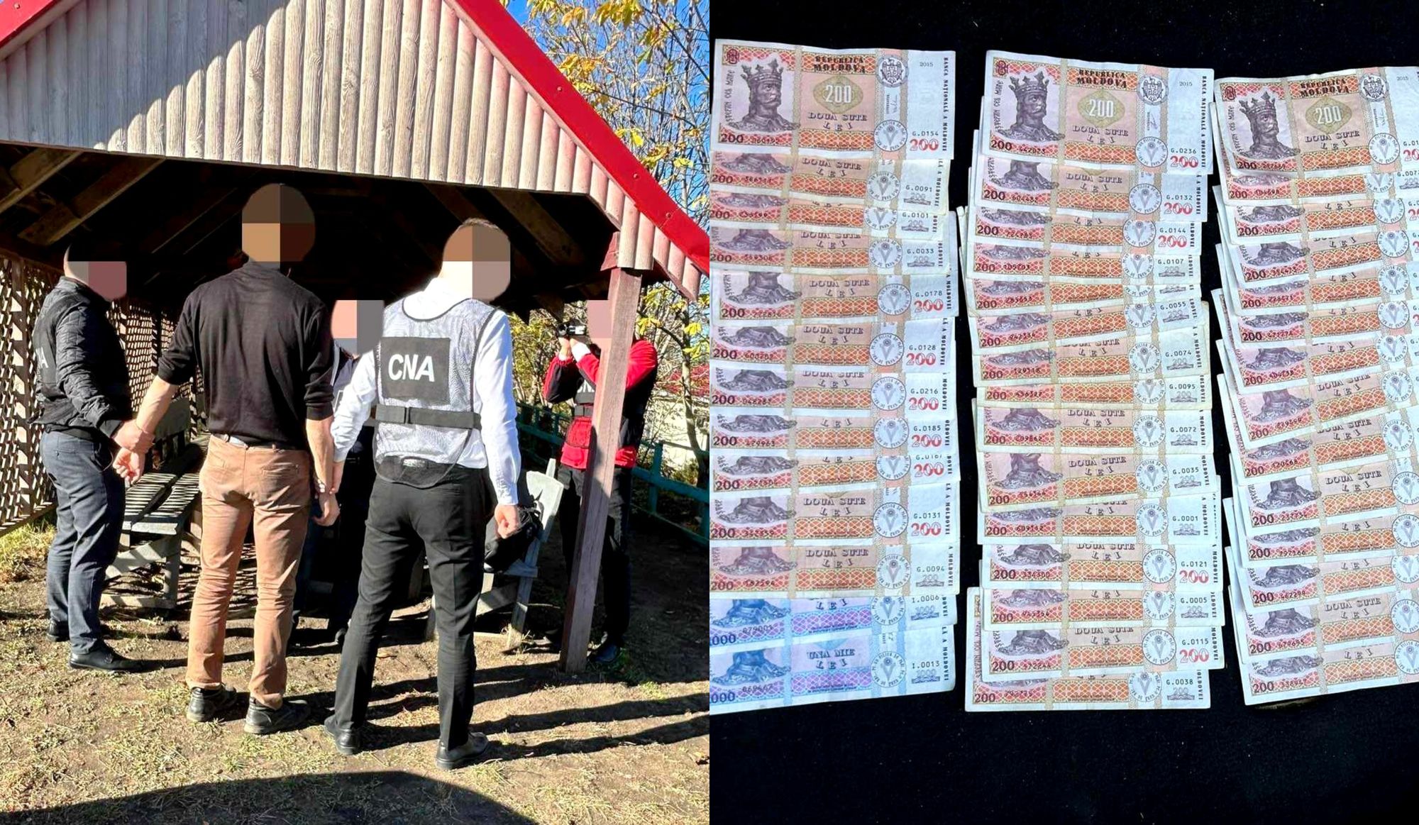 Șeful-adjunct al ocolului silvic din Leova, reținut în momentul ...