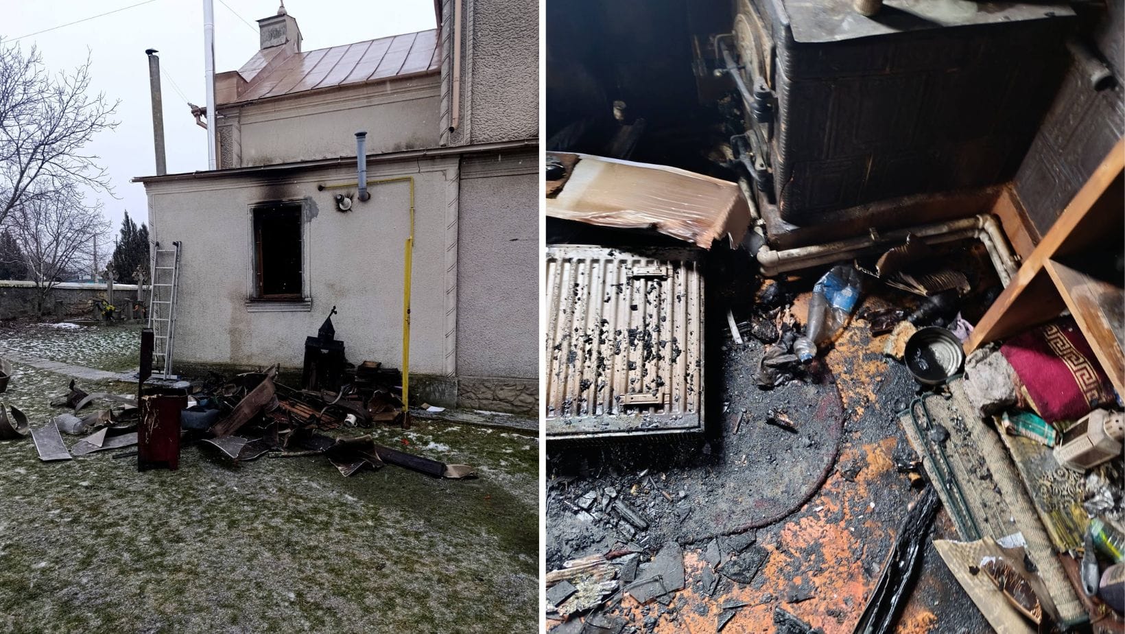 FOTO/ Incendiu la biserica „Sfânta Treime” din satul Sofia, Drochia ...